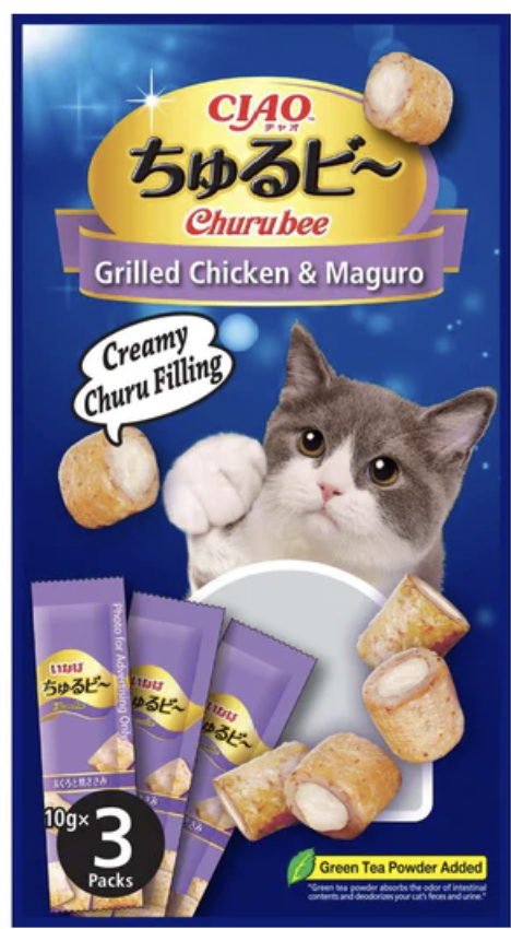 Ciao Churu Bee Grilled Chicken & Maguro Cat Treats — The Online Pet Depot