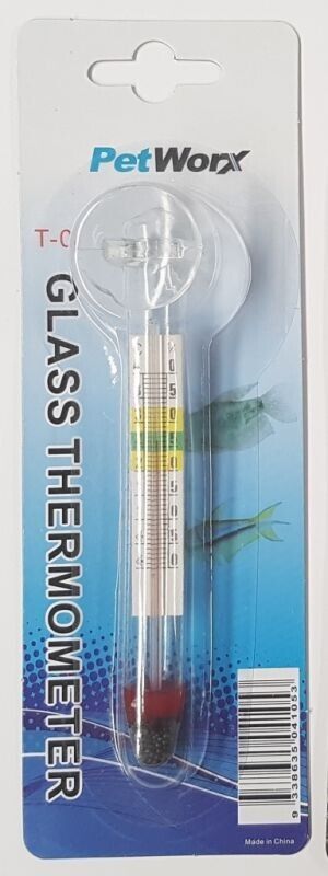 PetWorx Aquarium Glass Thermometer — The Online Pet Depot