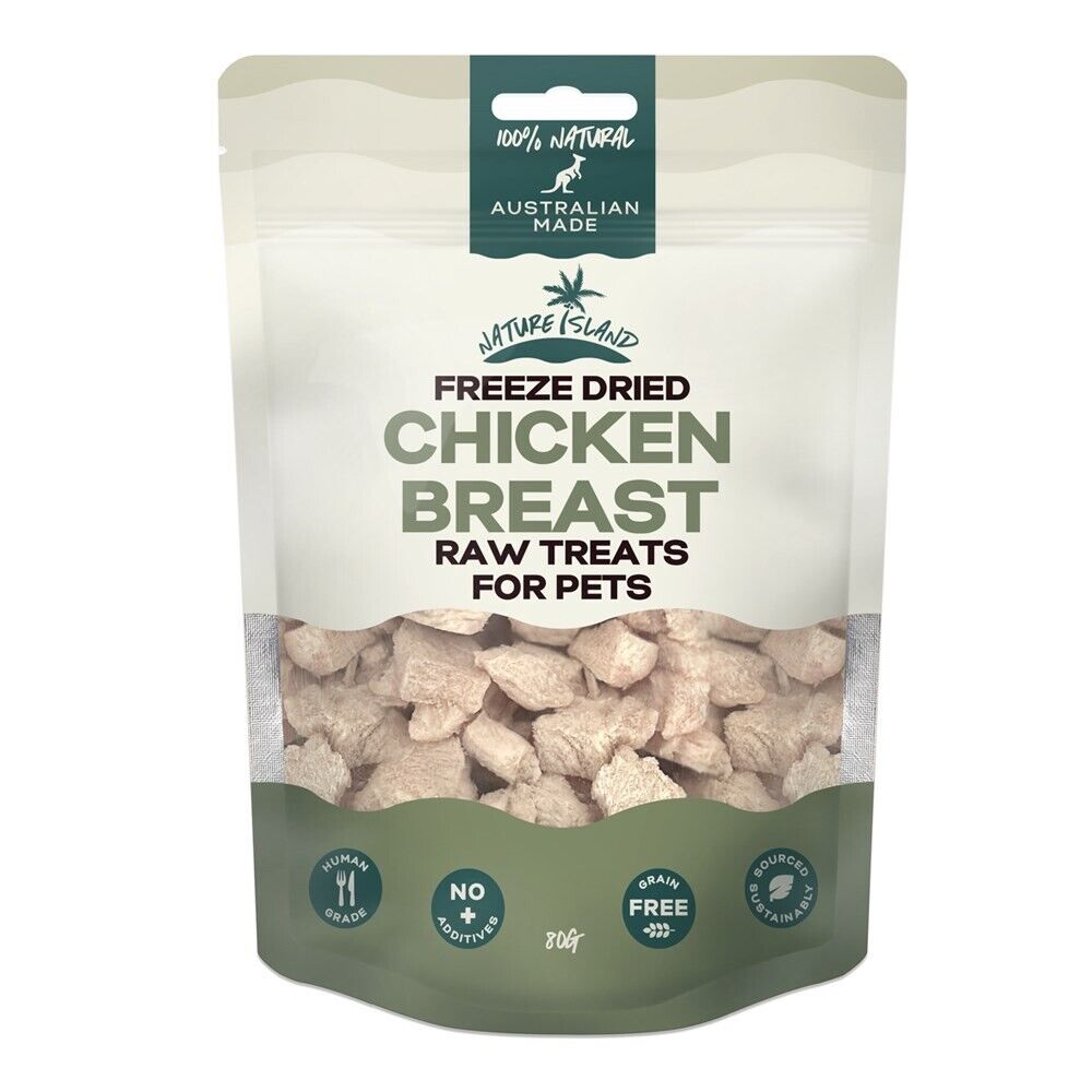 Nature Island Freeze Dried Chicken Breast Dog Treat — The Online Pet Depot